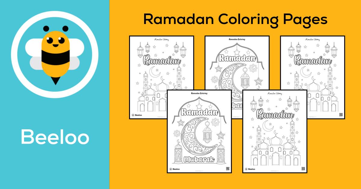 Ramadan-themed Coloring Pages • Beeloo Printable Crafts and Activities ...