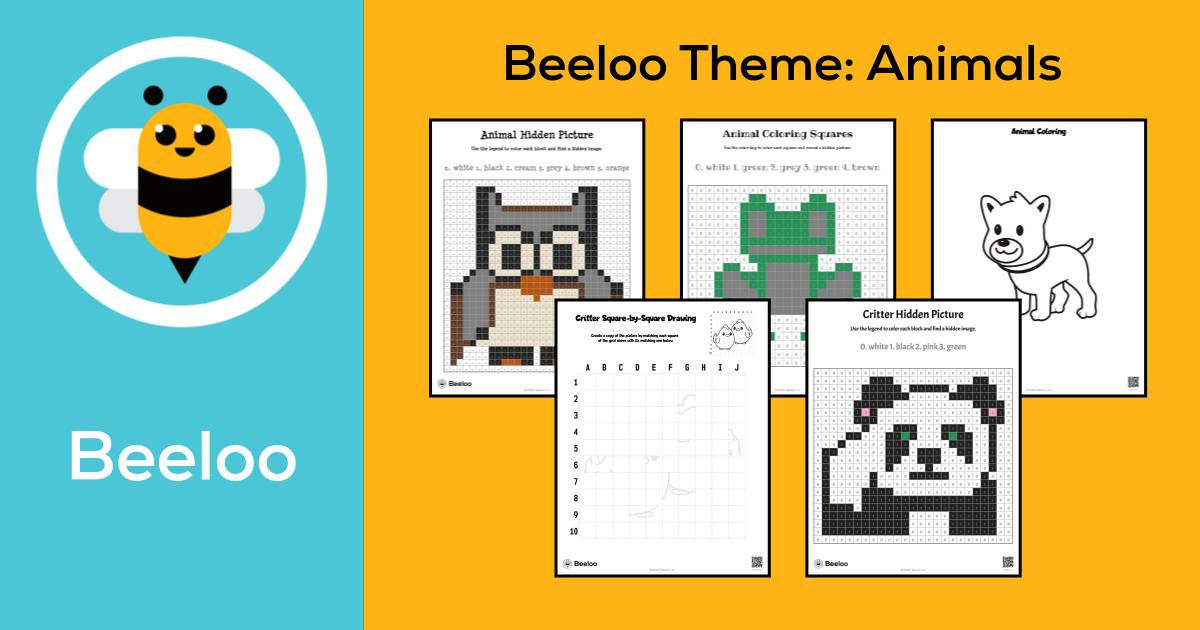 Animal-themed Printables • Beeloo Printable Crafts and Activities for Kids
