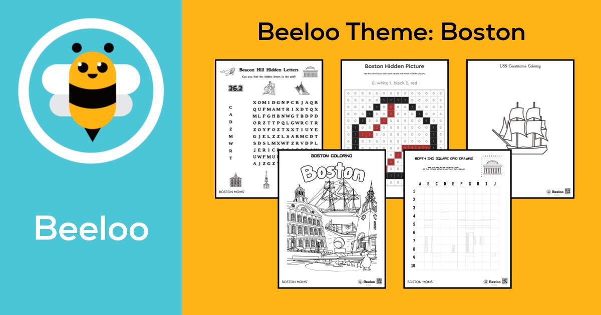Boston-themed Printables • Beeloo Printable Crafts and Activities for Kids
